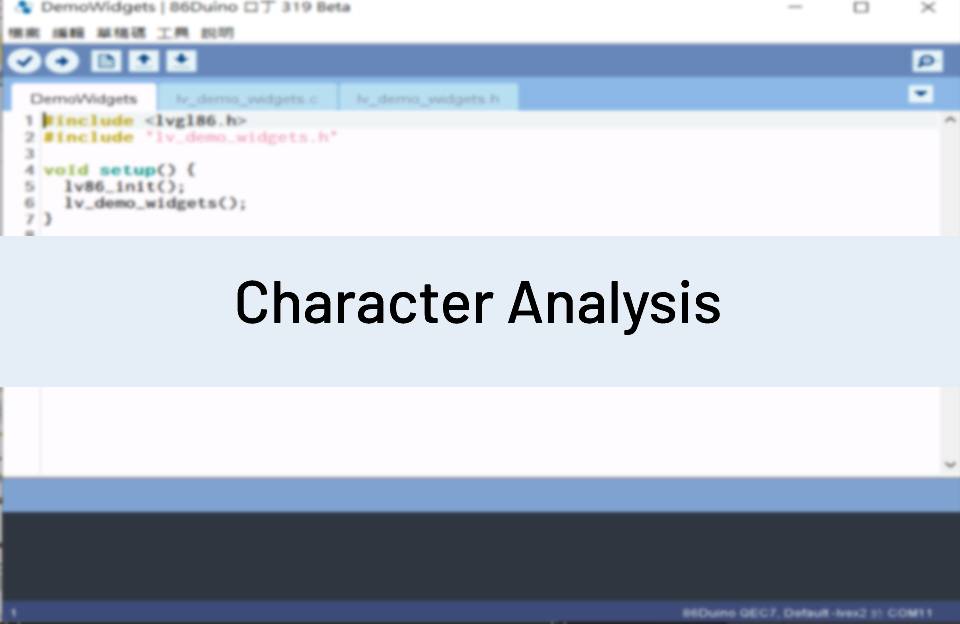 Character Analysis - QEC