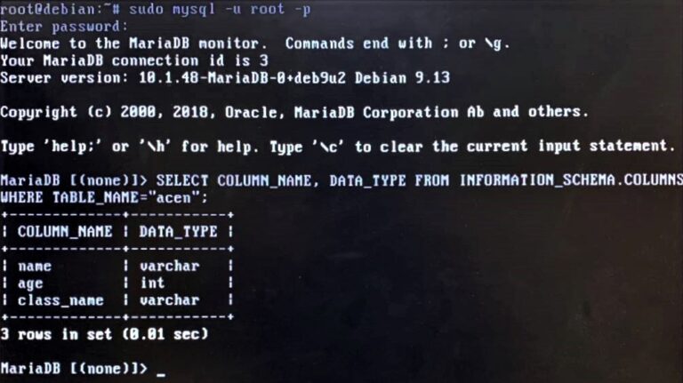 QEC-M-043T Sending Data to MySQL (MariaDB) Server - QEC