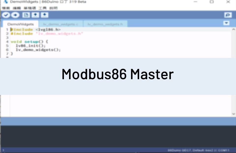 Modbus86 Master - QEC