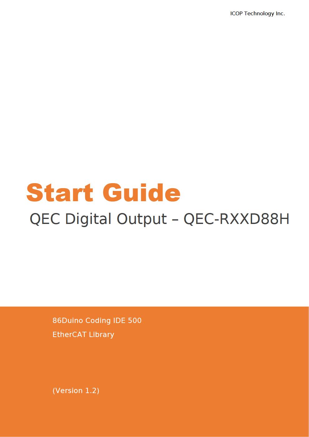 QEC Digital Output – QEC-RXXD88H - QEC